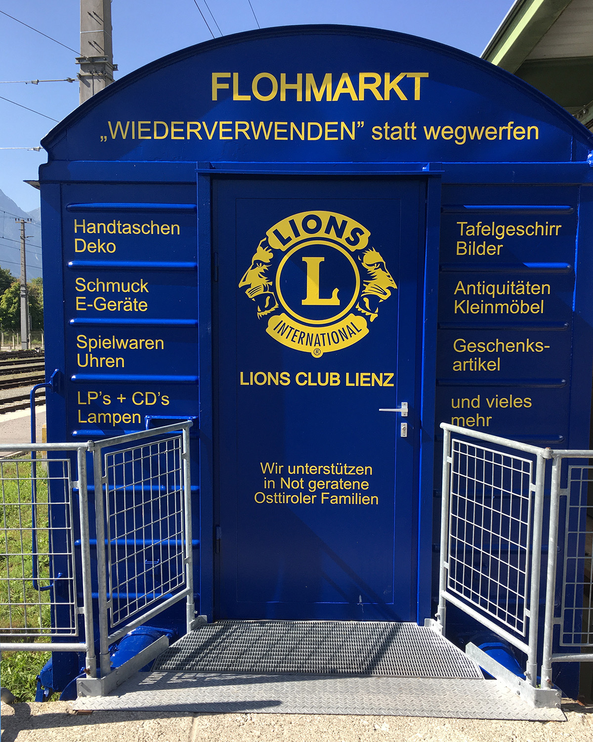 LIONS Flohmarkt Im Waggon Dolomitenstadt